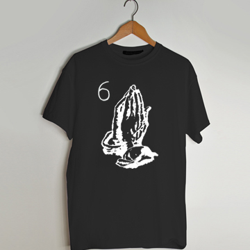 Drake 6 God black t shirt - fashionveroshop