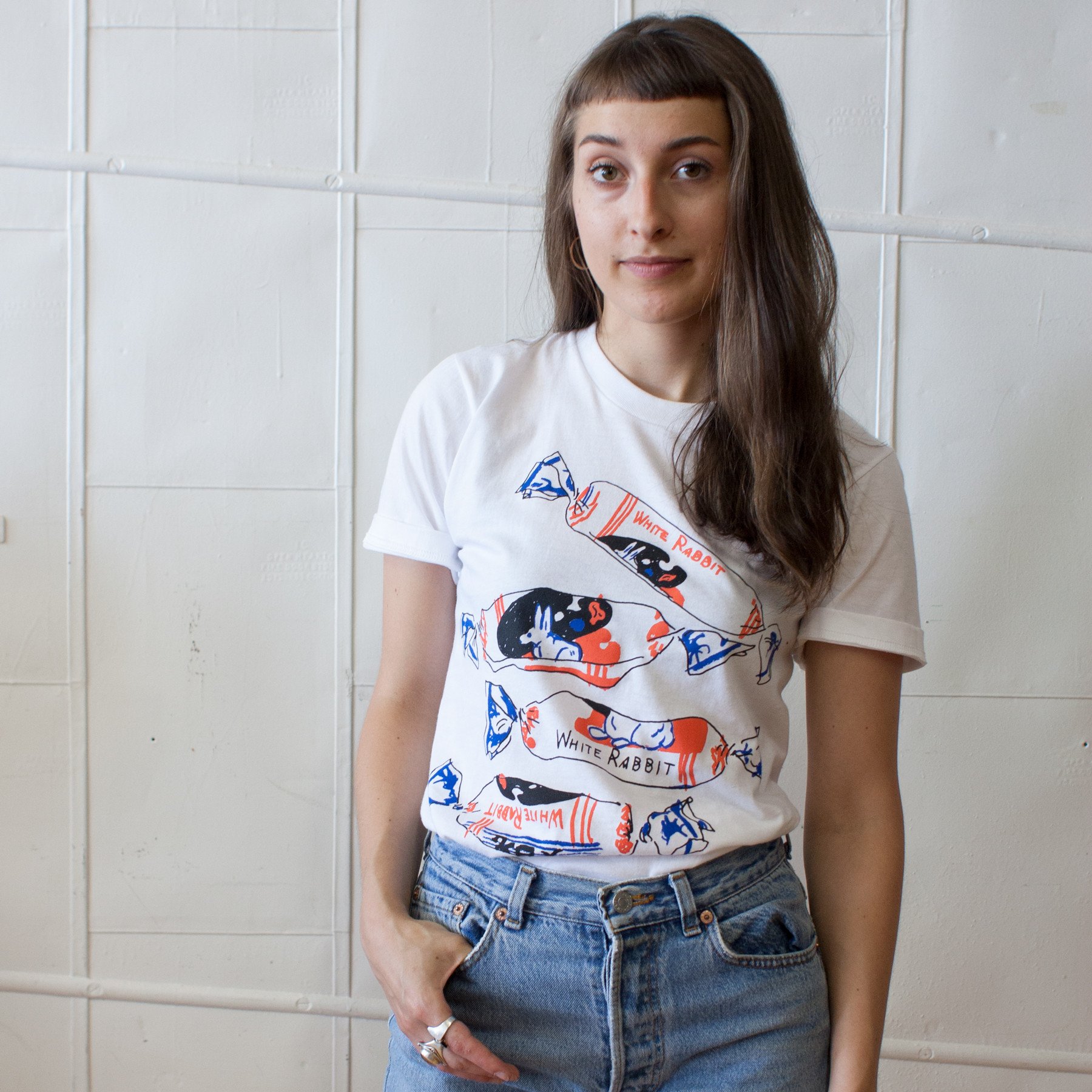 White Rabbit Candy T shirt