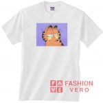 Garfield Purple Box Unisex adult T shirt