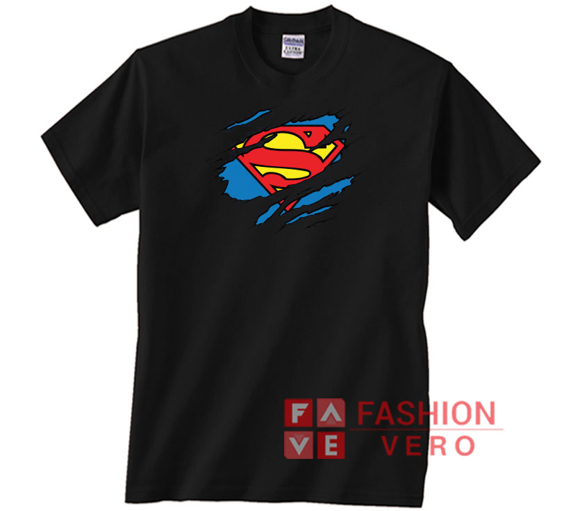 Ripped Superman Logo - Fashionveroshop