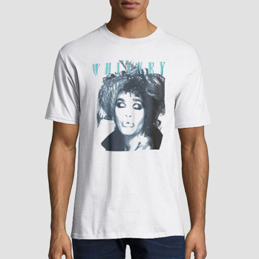 Buy Rare Vintage Whitney Houston T Shirt Cheap - Fashionveroshop