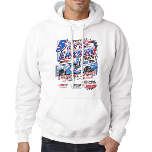 Buy Inspired 350 Race Win Kyle Larson Merch Shirt Cheap