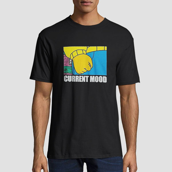 Buy Arthur Clenched Fist Meme Current Mood Shirt Cheap