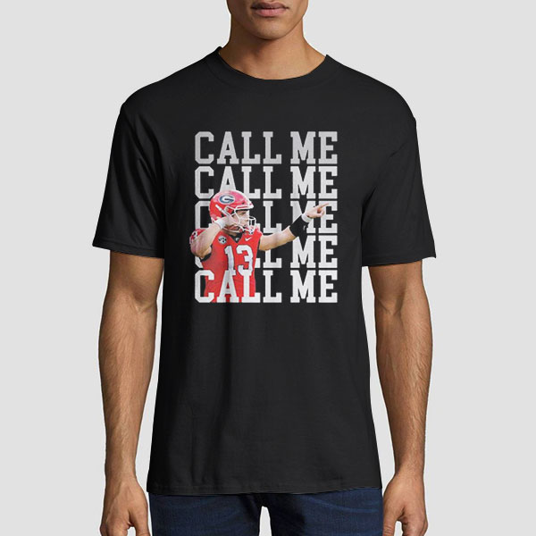 Buy Georgia Bulldogs Stetson Bennett Call Me Shirts Cheap